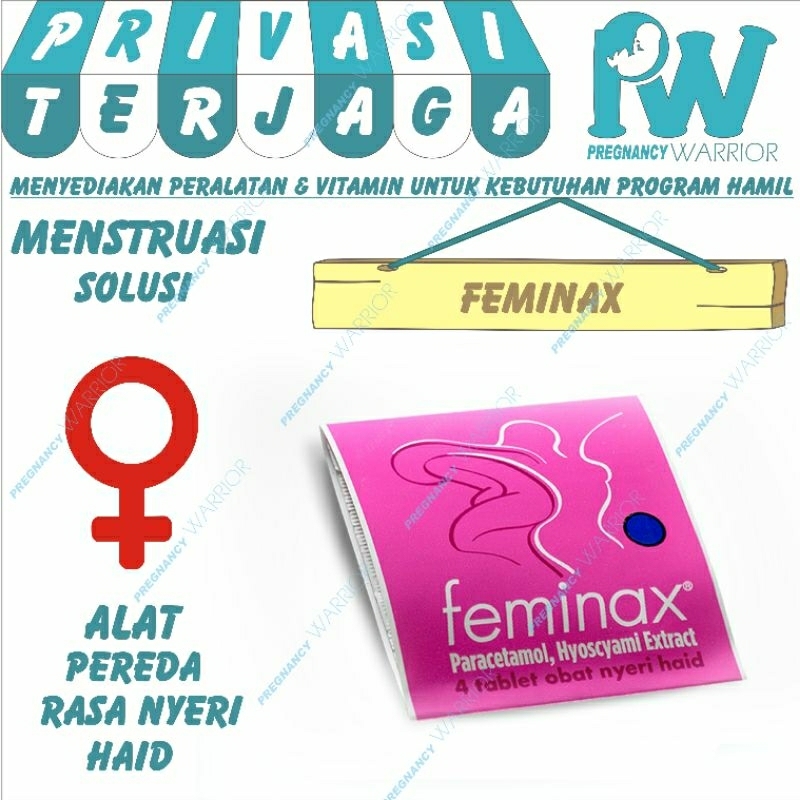 Jual FEMINAX pereda nyeri haid | Shopee Indonesia