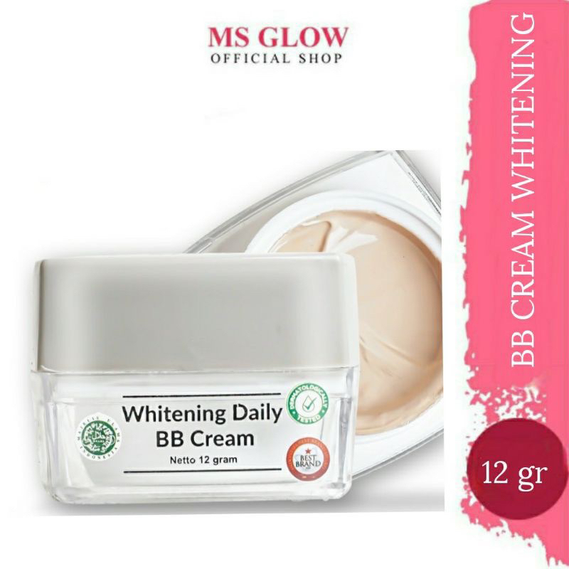 Jual WHITENING DAILY BB CREAM MS GLOW ( READY ) | Shopee Indonesia