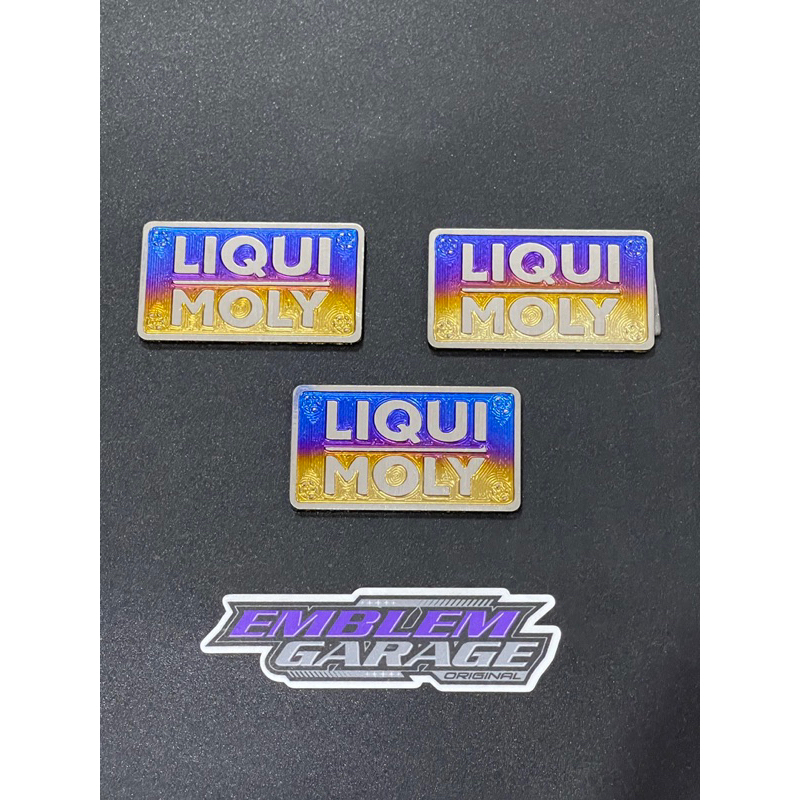 Jual Emblem Logo Liqui Moly Sensor Titanium Vietnam Original | Shopee ...
