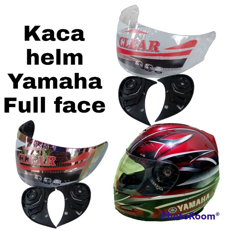 Jual KACA HELM YAMAHA FULL FACE | Shopee Indonesia