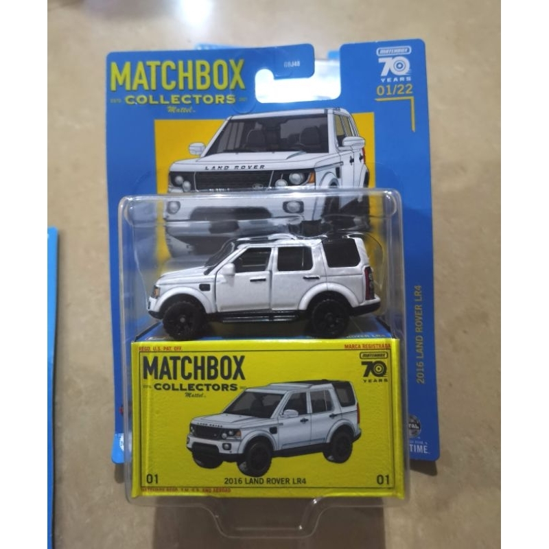 Jual Matchbox Collectors 70 Years Collection Land Rover LR4 Putih ...