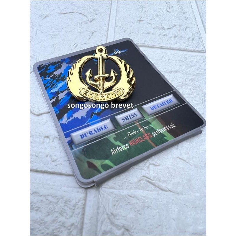 Jual Brevet TNI AU, Wing Komando PGT | Shopee Indonesia