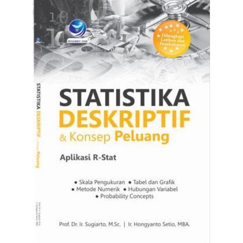 Jual Statistika Deskriptif dan Konsep Peluang, Aplikasi R-Stat | Shopee Indonesia