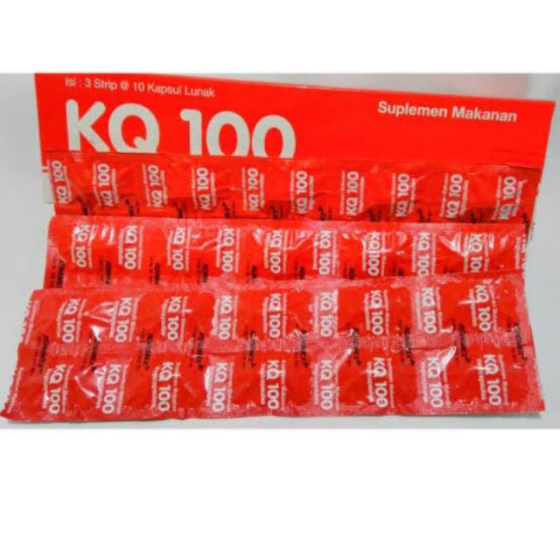 Jual Kq 100/Coenzyme Q10 isi 30 kapsul | Shopee Indonesia