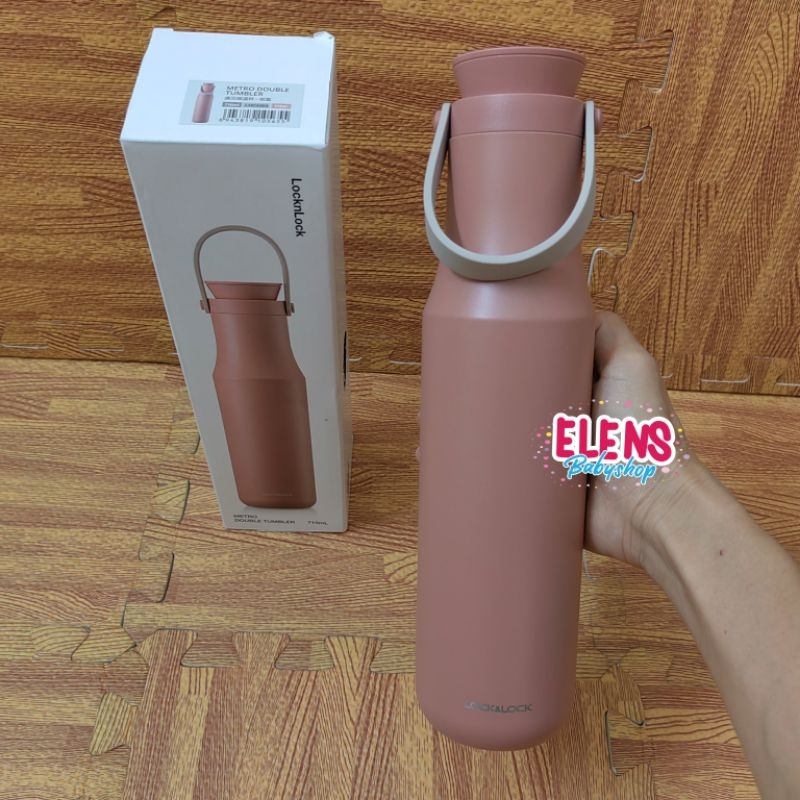 Jual Lock n Lock tumbler metro botol minum kekinian stainless 710ml ...