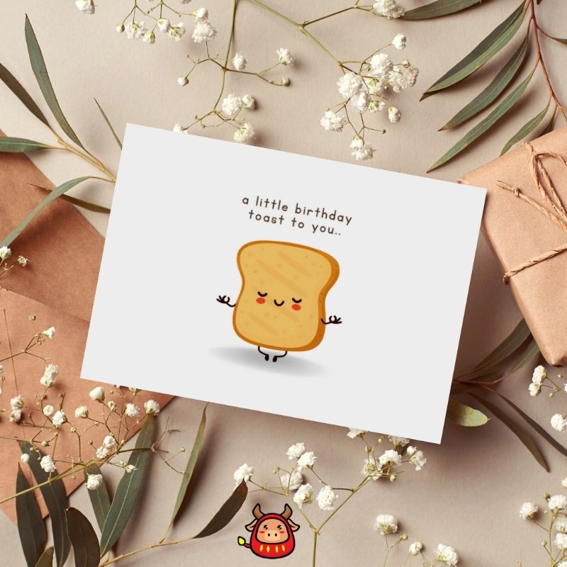Jual Kartu ucapan lucu korean design terbaru gift card greeting card ...