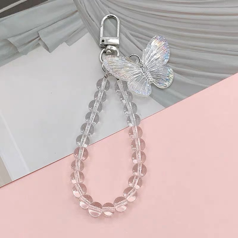 Jual Transparan Bear & Butterfly Cantolan Gantungan HP Universal Motif ...