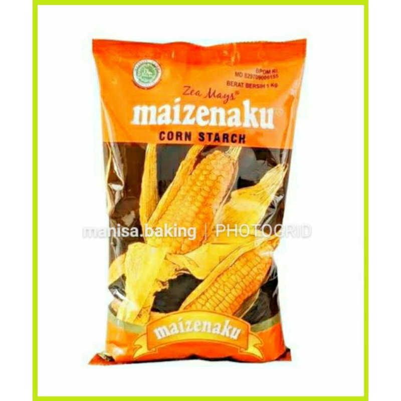 Jual MAIZENAKU TEPUNG MAIZENA 1 KG PATI JAGUNG CORN STRACH | Shopee ...