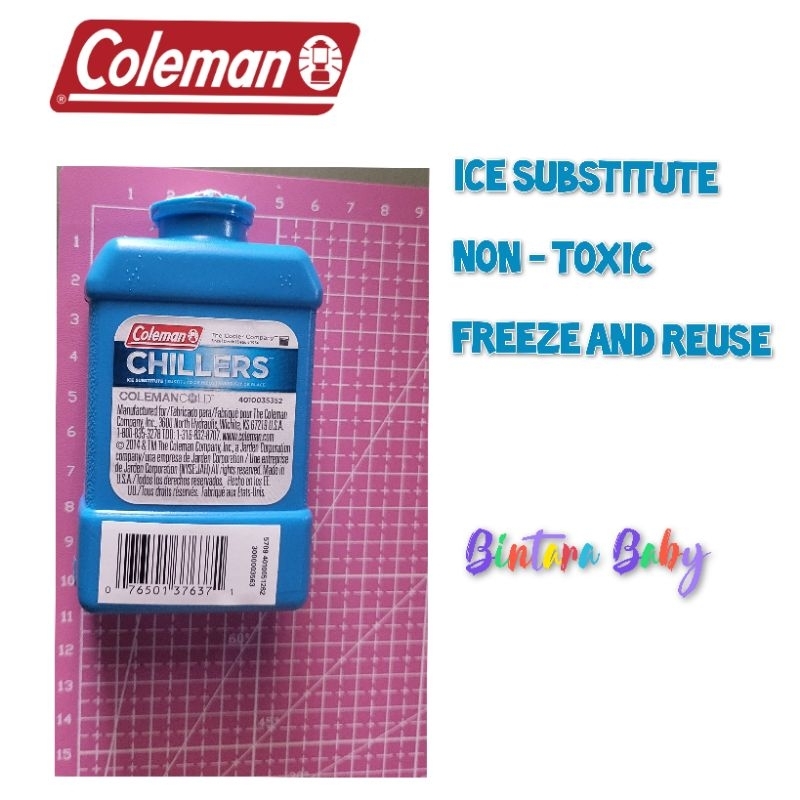 Jual Coleman Ice Pack Small / Icepack / Ice Substitute Non Toxic Freeze ...