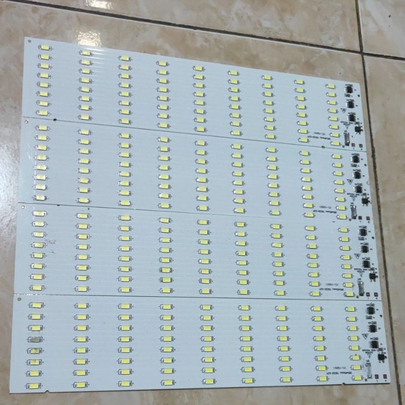 Jual led ac dob | pcb kit modul lampu tembak 72 chip led smd 50 watt ...
