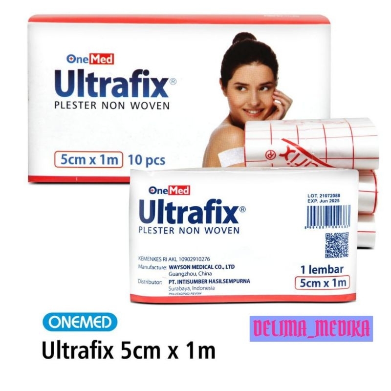 Jual Plester Luka Ultrafix 5cm x 1m Onemed / ULTRAFIX 5 cm x 1 Meter ...