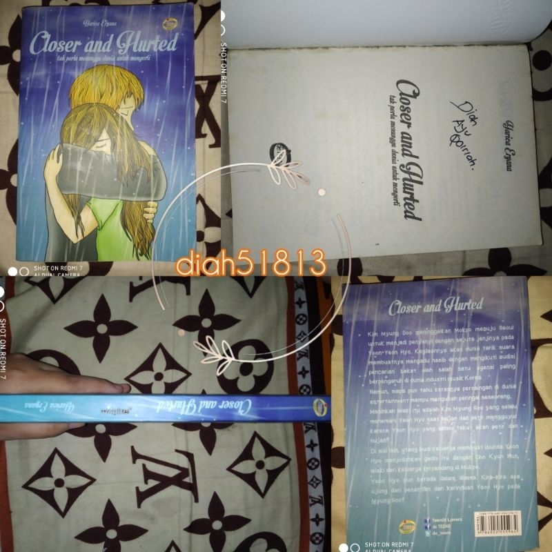 Jual Novel Closer and Hurted - Yerica Eryana (Preloved) | Shopee Indonesia