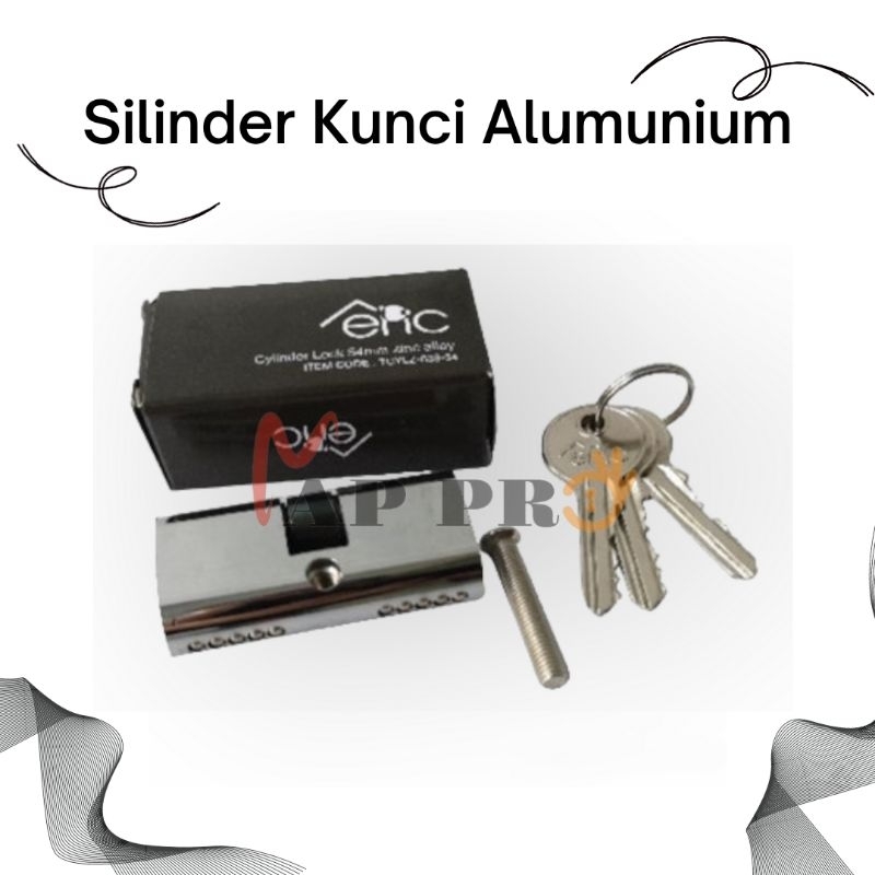 Jual Silinder Kunci Oval Alumunium Epic Glatino | Shopee Indonesia