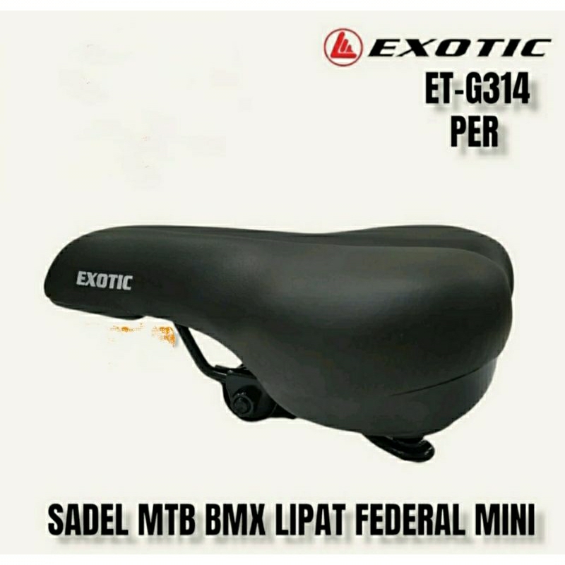 Jual sadel / jok sepeda mtb lipat per Exotic, empuk tebal | Shopee ...