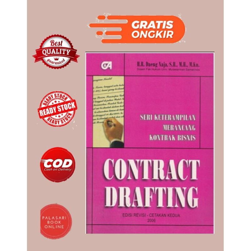 Jual Buku contract drafting seri keterampilan merancang kontrak bisnis | Shopee Indonesia