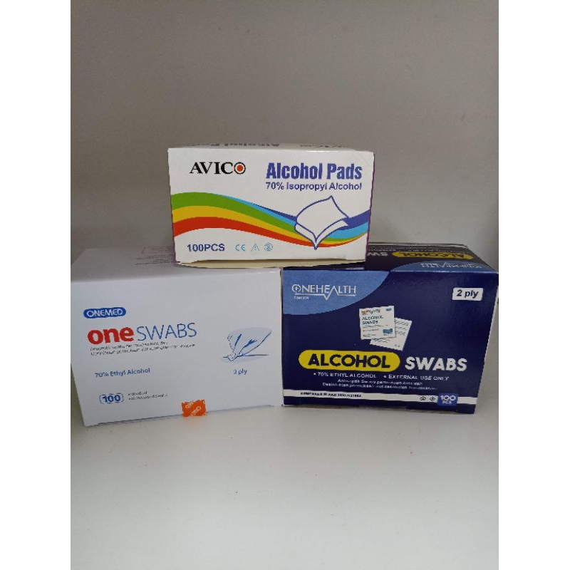 Jual Alcohol Swab Tissue Antiseptik (1 Box isi 100 pcs) | Shopee Indonesia