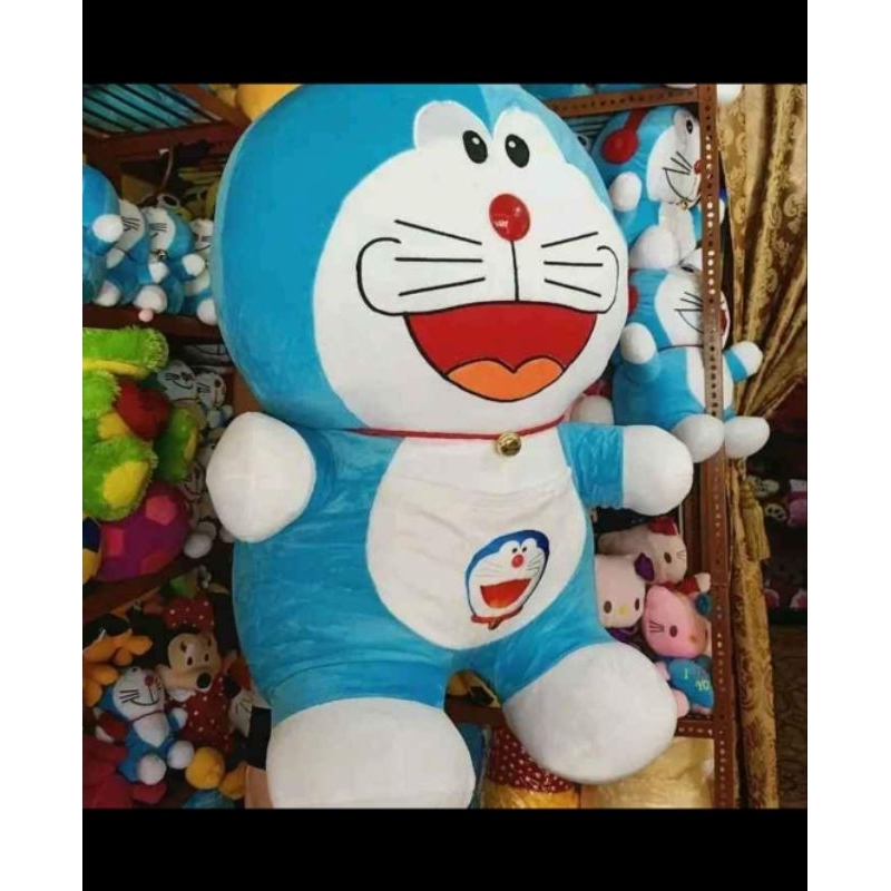 Jual Boneka Doraemon duduk jumbo 1 meter | Shopee Indonesia