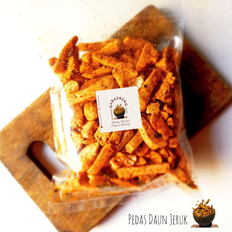 Jual SNACK BASRENG - RASA DAUN JERUK (PEDAS) | Shopee Indonesia