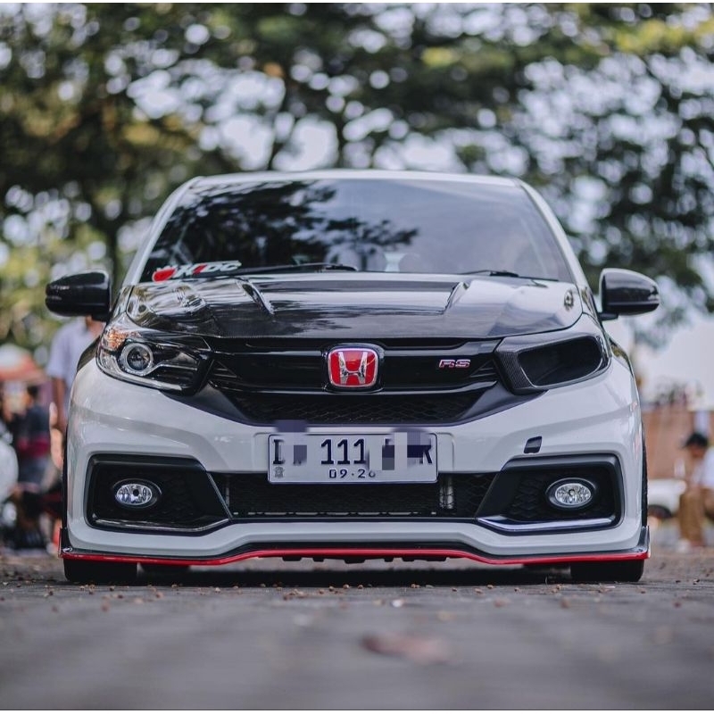 Jual Air scoop Brio / Mobilio Carbon kevlar Airscoop Lampu Buta Brio ...