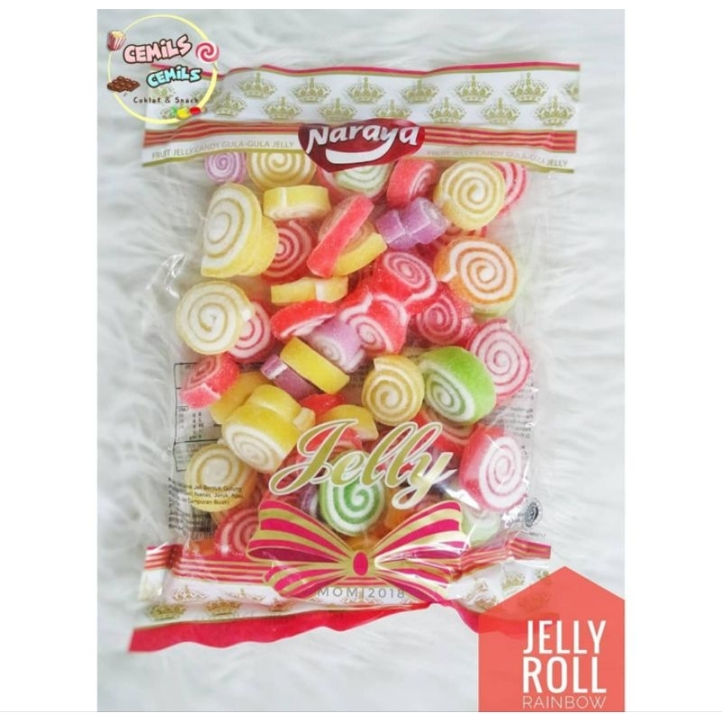Jual Jelly Roll Naraya / Permen Jelly / Naraya Jelly 400gr | Shopee ...