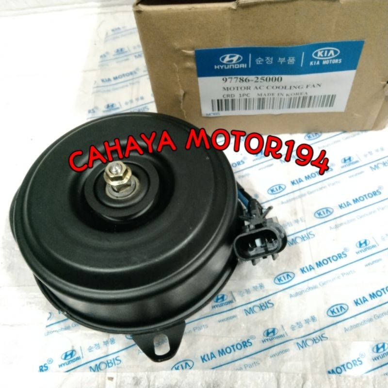 Jual MOTOR FAN AC HYUNDAI ACCENT 97786-25000 ASLI ORIGINAL KOREA ...
