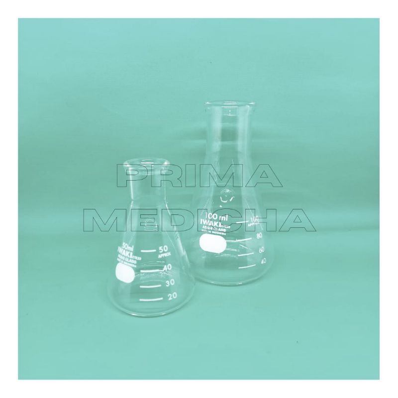 Jual Erlenmeyer Flask IWAKI | Shopee Indonesia