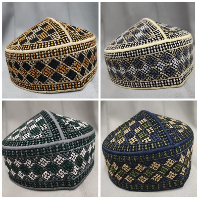 Jual PECI PAKISTAN EXCLUSIVE Kopyah pakistan songkok pakistan bordir ...