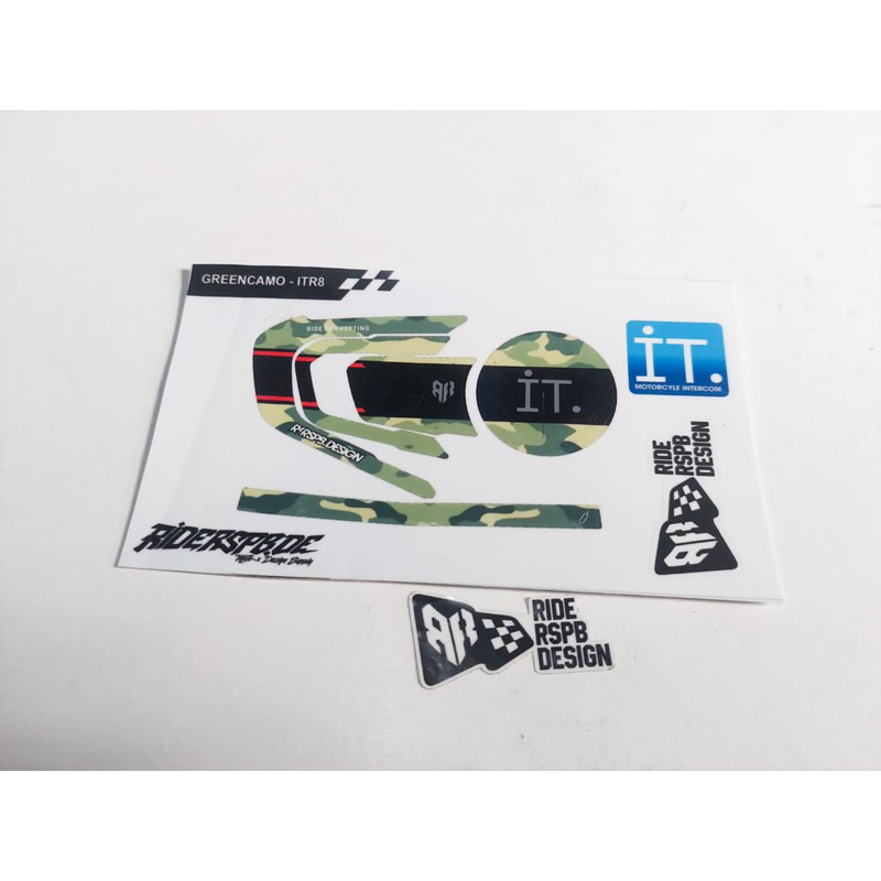 Jual IT R8 - STICKER DECAL SKIN COVER GARSKIN INTERCOM ITR8 | Shopee ...