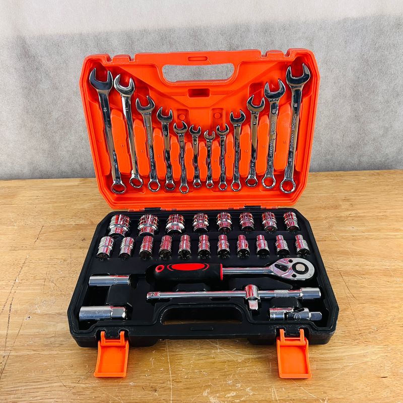 Jual Kunci ring pas set socket shock sok GTOOLS Eropa GT37 8mm - 32mm 1 ...