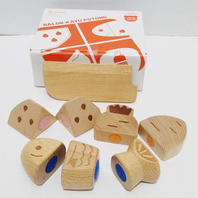 Jual MAINAN KAYU / MASAK MASAKAN BALOK KAYU POTONG SHIMAJIRO | Shopee ...