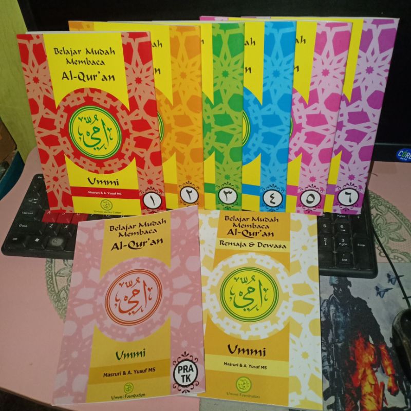 Jual Buku Paket Bundling Metode Ummi 8 Buku, 1 set + Pra TK + Remaja ...