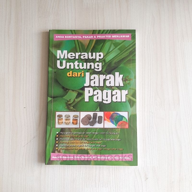 Jual Meraup Untung dari Jarak Pagar | Buku Pertanian | Shopee Indonesia