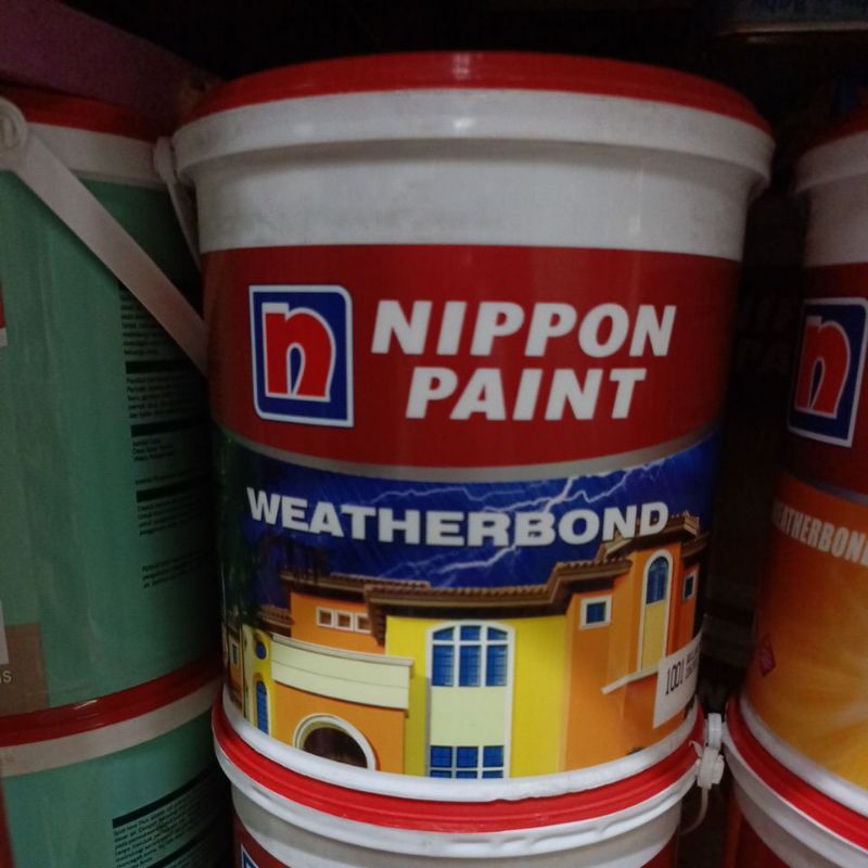 Jual cat tembok weatherbond quarry pebble 1985p 2.5l | Shopee Indonesia