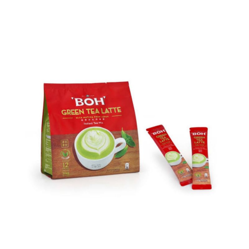 Jual Boh Green Tea Latte Teh Hijau With Matcha From Japan Halal ...