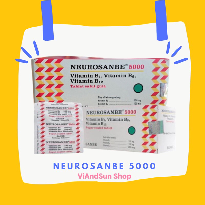 Jual Neuro Sanbe 5000 - NeuroSanbe - Vitamin - Daya Tahan Tubuh ...