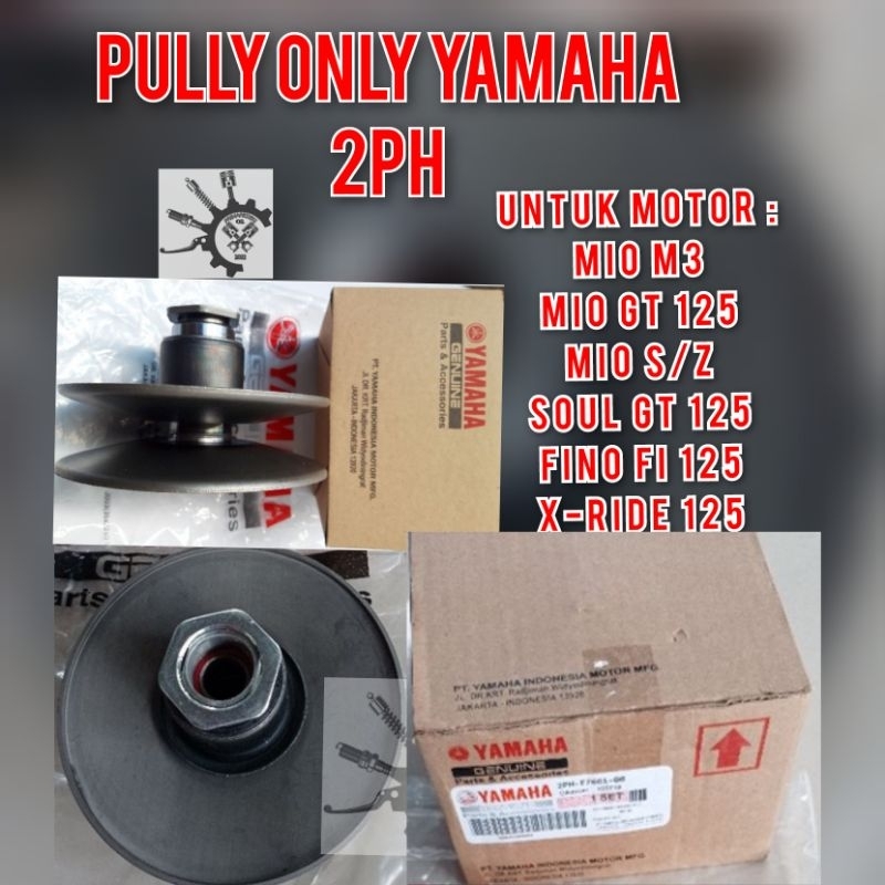 Jual Pulley Pully Puli Mio M3 / Mio Z S / Soul GT 125 / Fino Fi / Xride 125 2PH | Shopee Indonesia