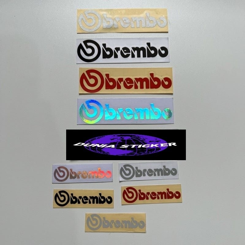 Jual Stiker Brembo Sticker Cutting Stiker Viral Motor Murah Anti Air ...