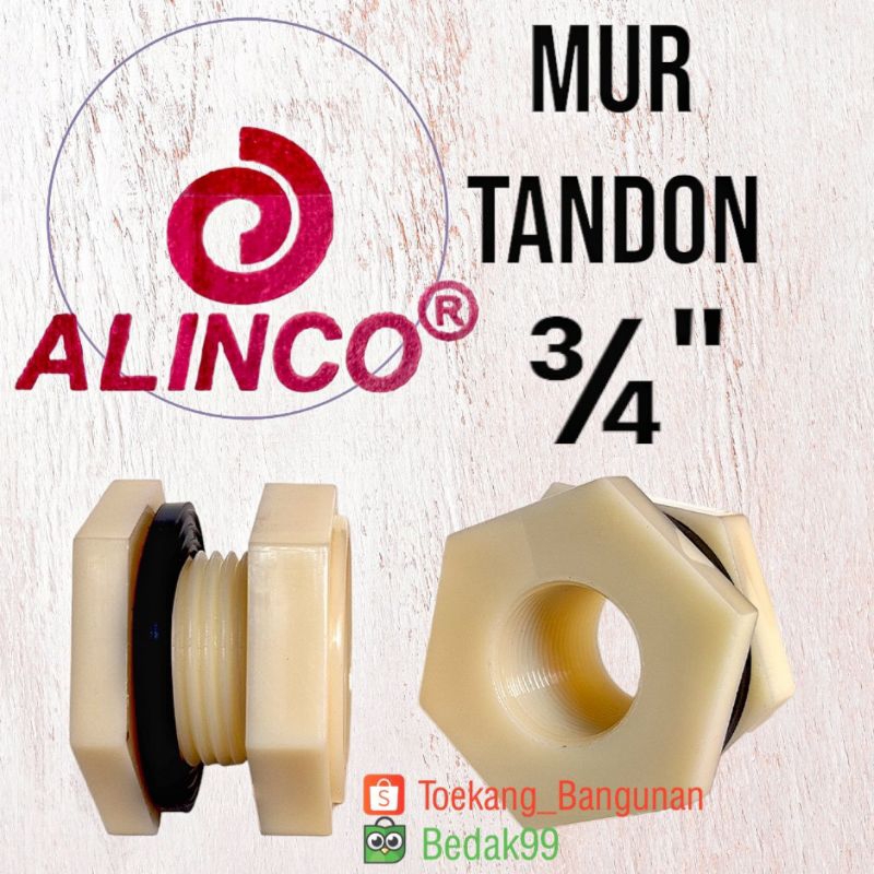 Jual Alinco Mur Tandon 3/4" Mur TorenTebal 3/4 Inch | Shopee Indonesia