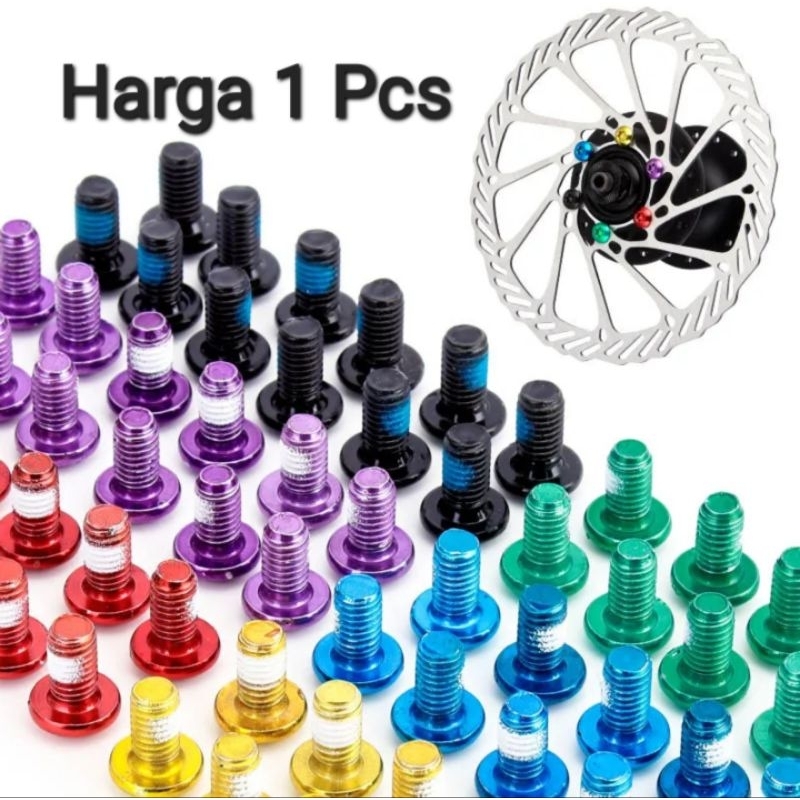 Jual Baut Rotor Sepeda Bolt Disc Brake Piringan Sepeda | Shopee Indonesia