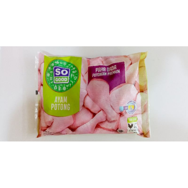 Jual So Good ayam potong paha dada premium 1kg | Shopee Indonesia