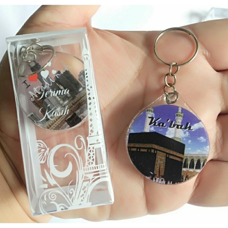 Jual isi 50 SOUVENIR PERNIKAHAN GANTUNGAN KUNCI MEKAH MADINAH | Shopee ...