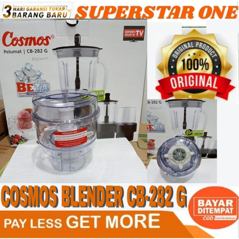 Jual gelas Chopper blender cosmos CB--282 G gelas Chopper blender ...