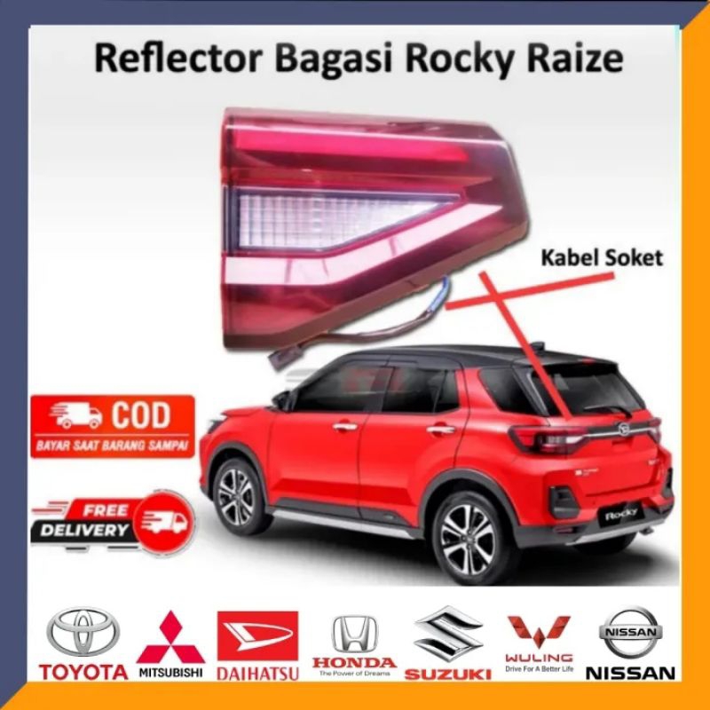 Jual Lampu Reflektor Bagasi Rocky Raize Original Kanan Atau Kiri ...