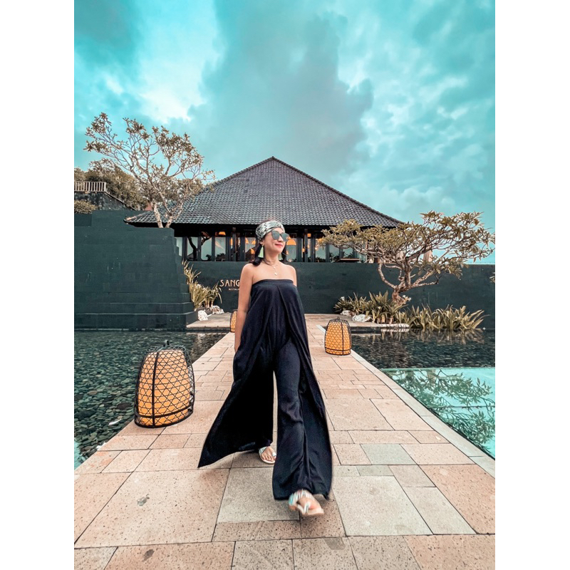 Jual Tropica - Khita Maxi Tube Jumpsuit | Shopee Indonesia