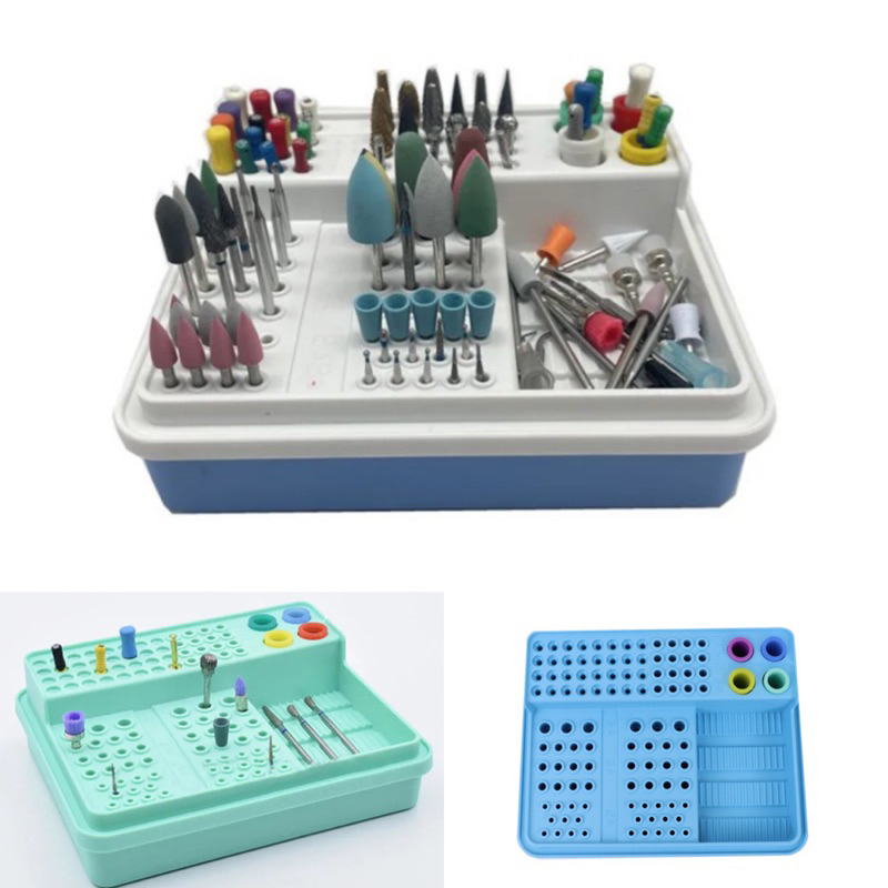 Jual Halodent Dental Bur And Endo Files Organizer Box Autoclavable ...