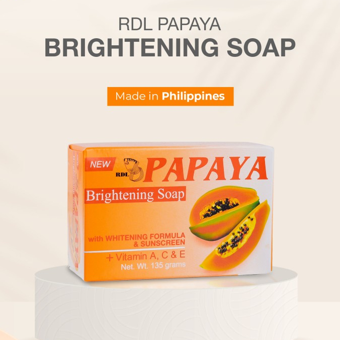 Jual RDL Papaya Soap / sabun papaya / brightening soap ORIGINAL ...