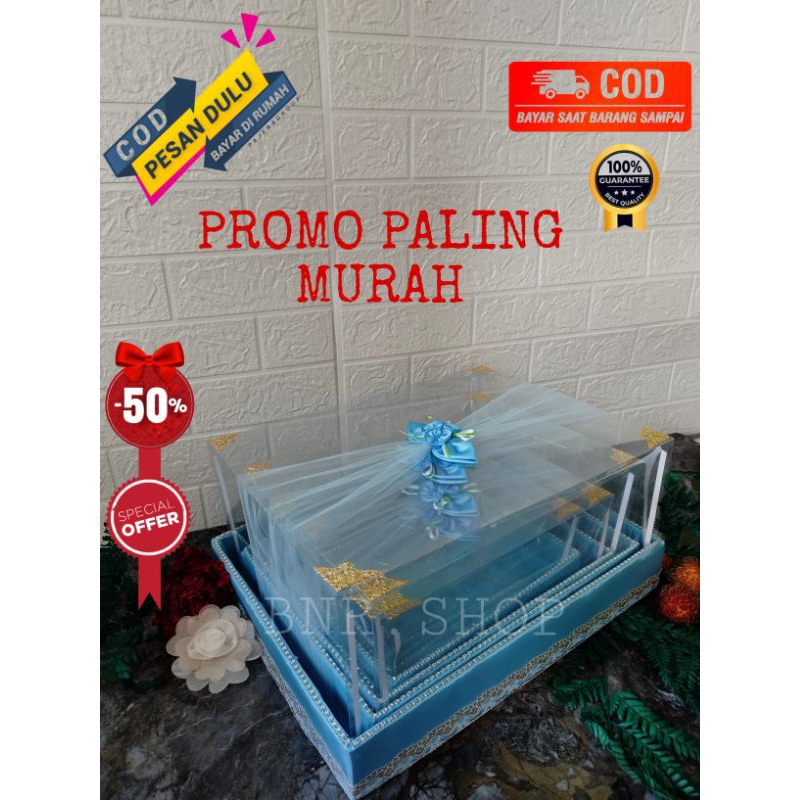 Jual Kotak Seserahan Pernikahan Set Lengkap isi 4 Box Hantaran Parcel ...