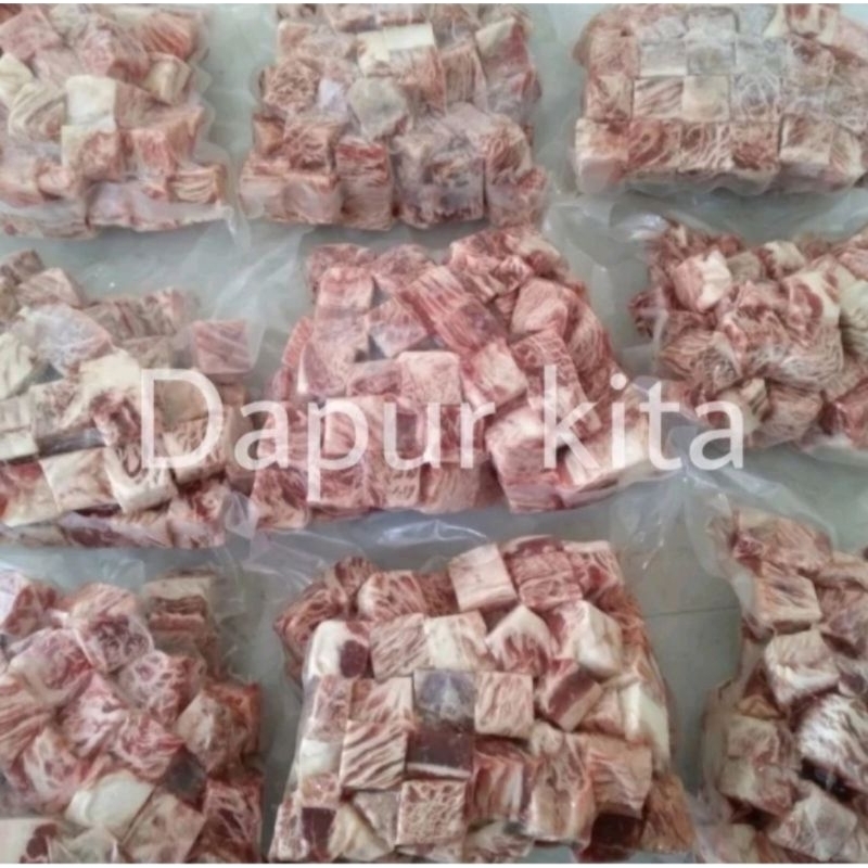 Jual Saikoro beef wagyu meltique 500gr / saikoro beef 500 gr | Shopee ...