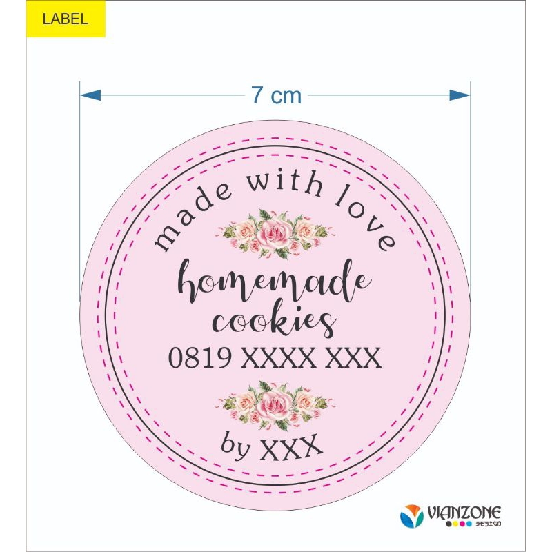 Jual Promo - Label Bulat (custom) | Shopee Indonesia