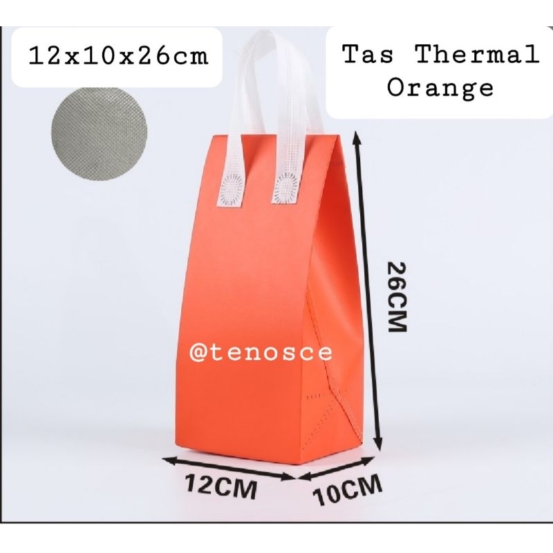 Jual Thermal Bag Insulated Cooler Bag Polos Tas Tahan Panas Dingin ...